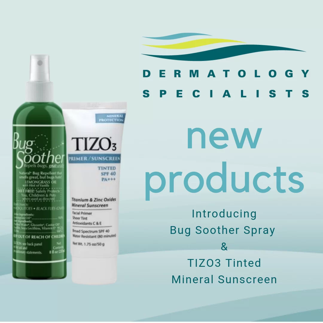 Introducing Bug Soother Spray & TIZO3 Sunscreen! | Dermatology Specialists